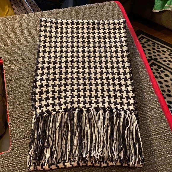 Merona | Accessories | Super Soft Chenille Feel Merona Blackwhite ...